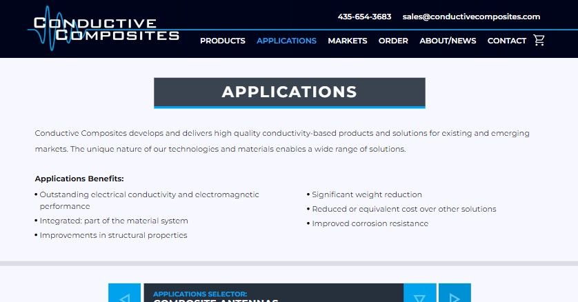 Applications Conductive Composites